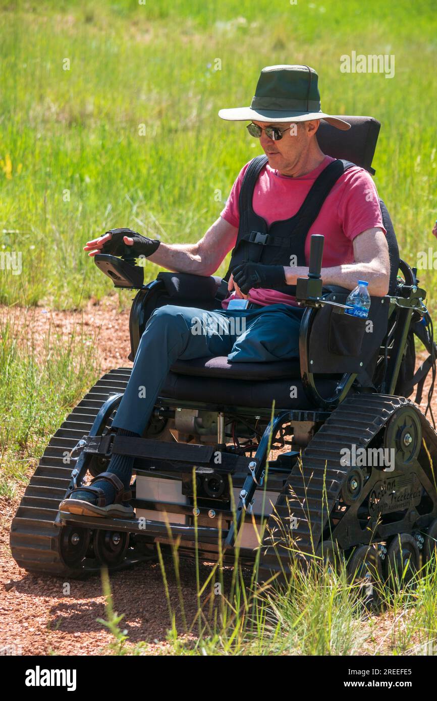 Colorado's Staunton State Park offers a Track Chair Program which ...