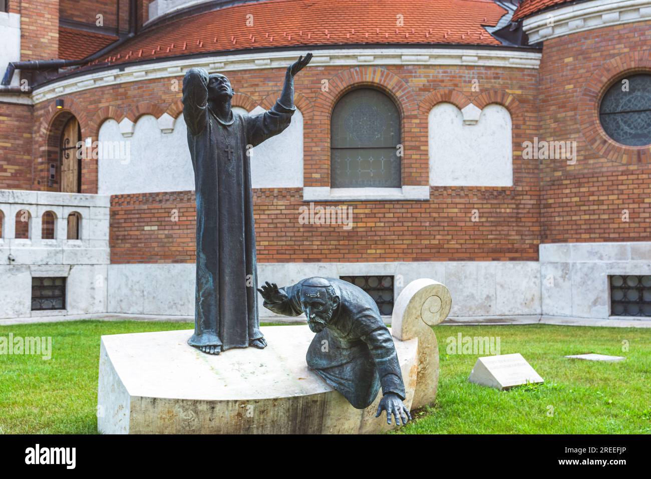 Holocaust memorial in memory of the Jewish victims of Szeged in the ...