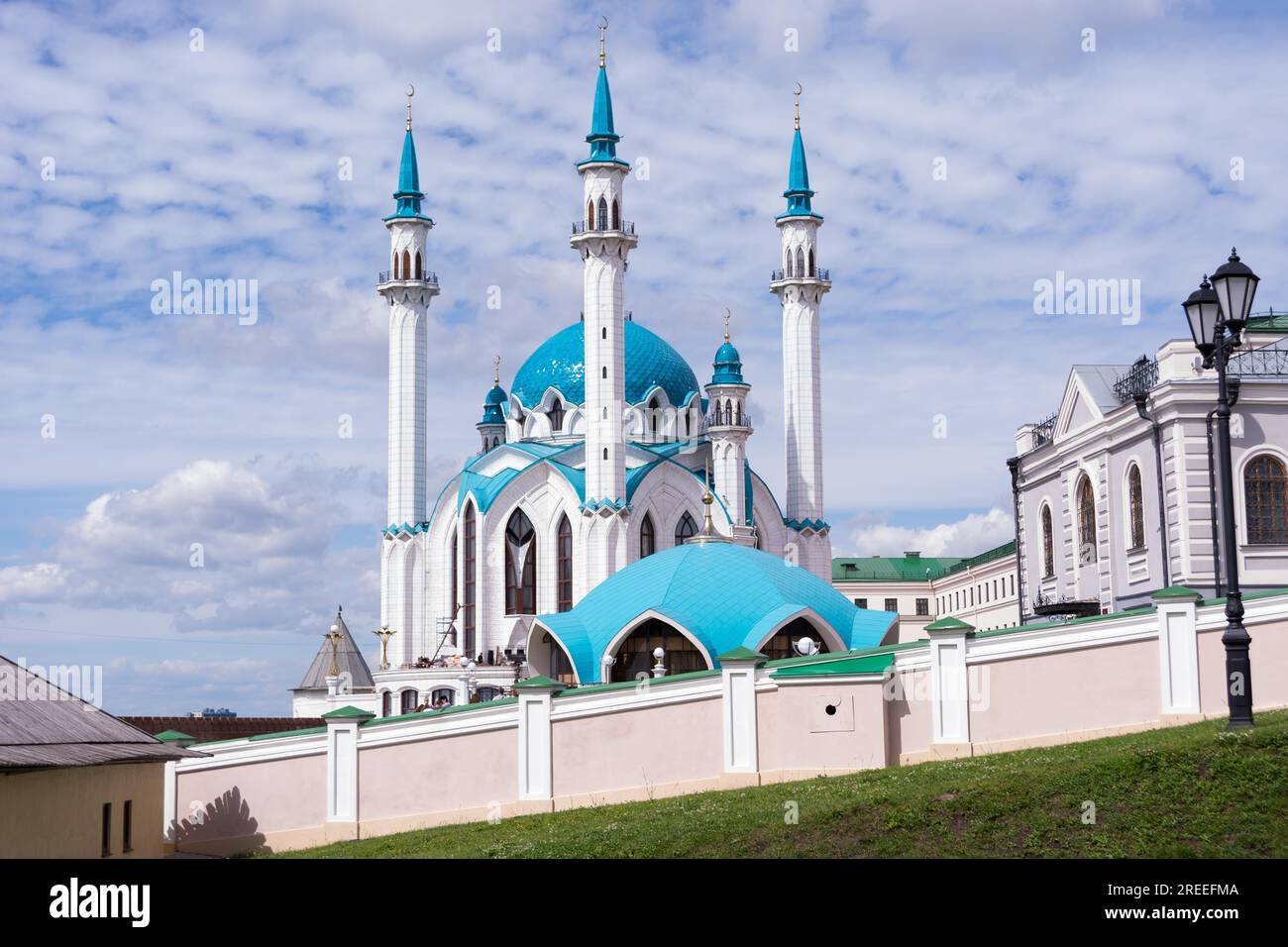The Kul Sharif mosque in Kazan Kremlin Stock Photo - Alamy