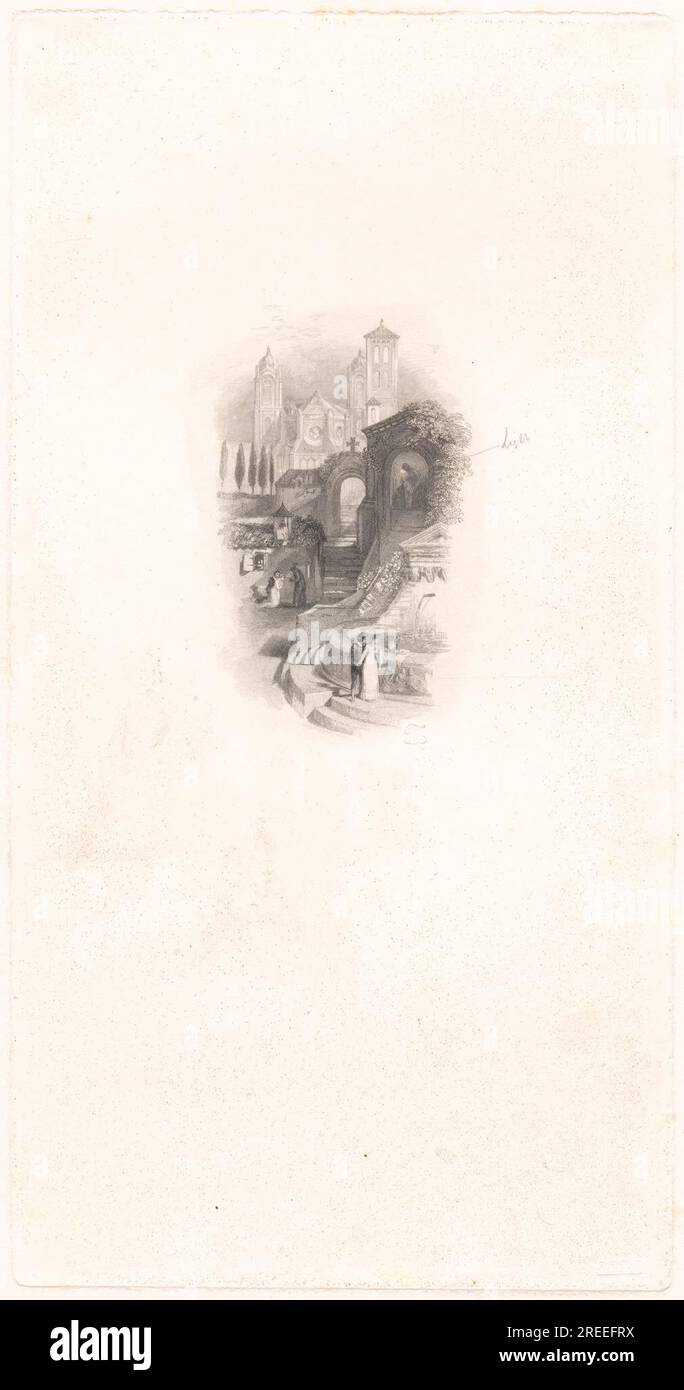 St. Julienne's Chapel 1834 by Edward Angelo Goodall Stock Photo - Alamy