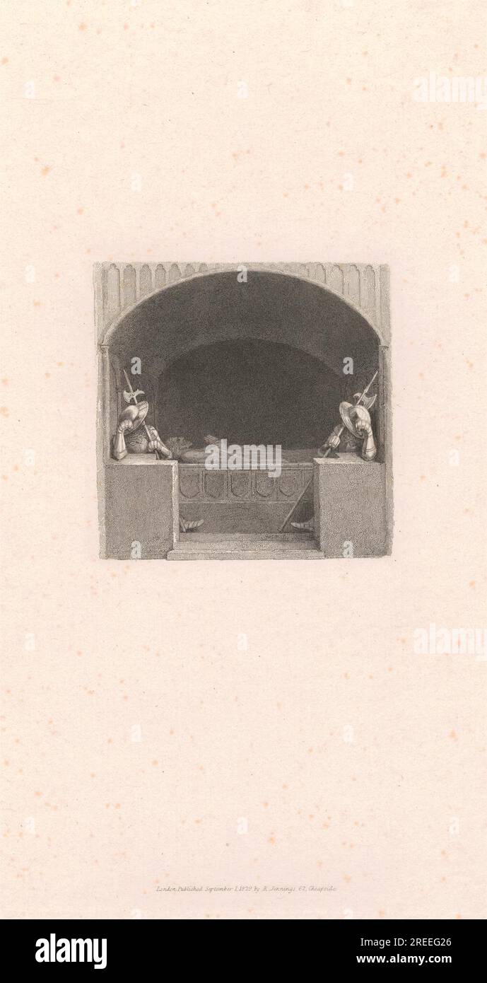 A Tomb 1830 by Edward Angelo Goodall Stock Photo - Alamy
