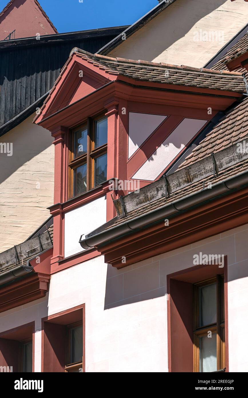 Historic Attic, Irrestr.1, Nuremberg, Middle Franconia, Bavaria ...