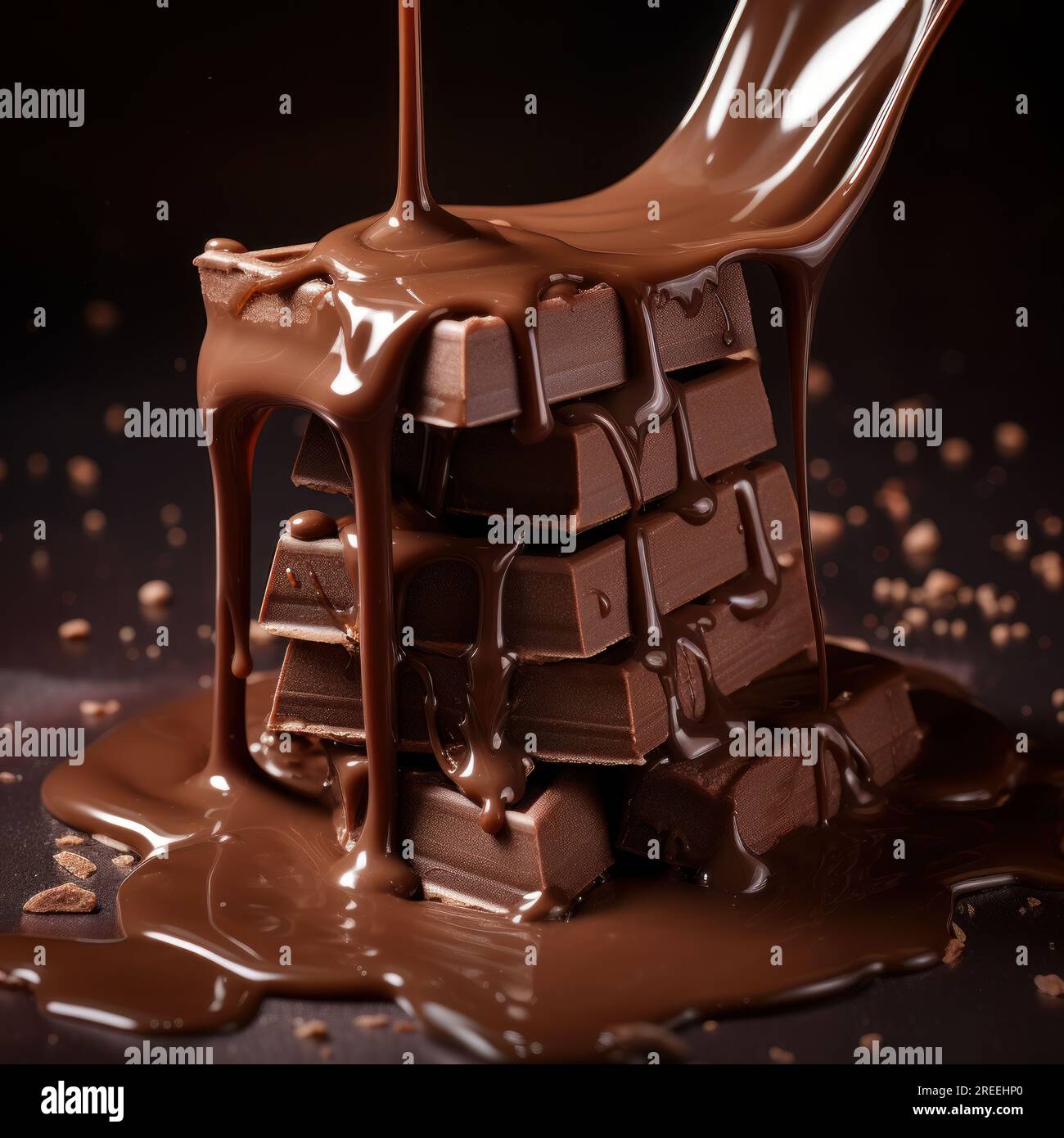 Sticky chocolate bar hi-res stock photography and images - Alamy