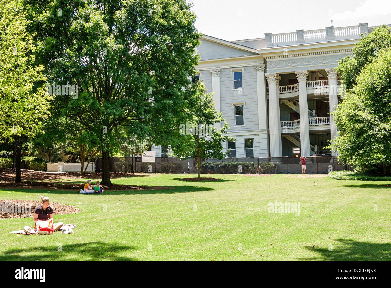 Athens Georgia,University of Georgia school campus,North Campus Quad ...