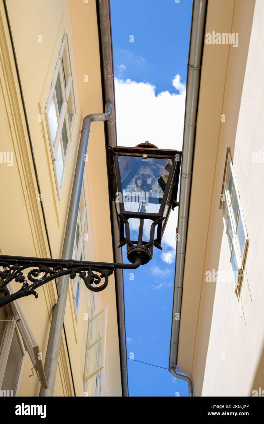 Windows outdoor lamp lighting hi-res stock photography and images - Alamy
