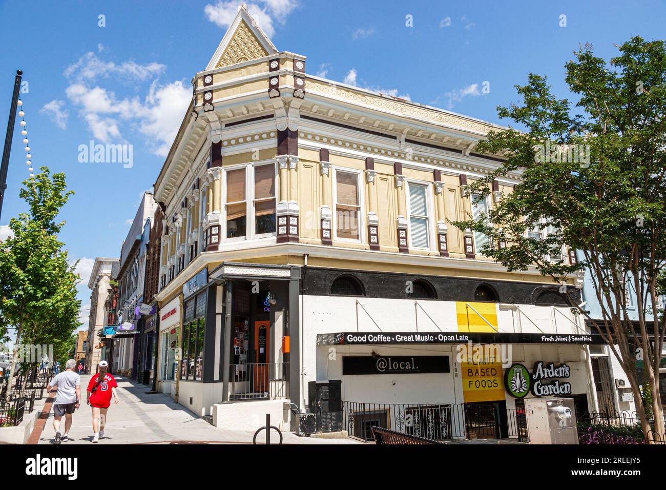 Athens Georgia,East Clayton Street,College Avenue,businesses,restored ...