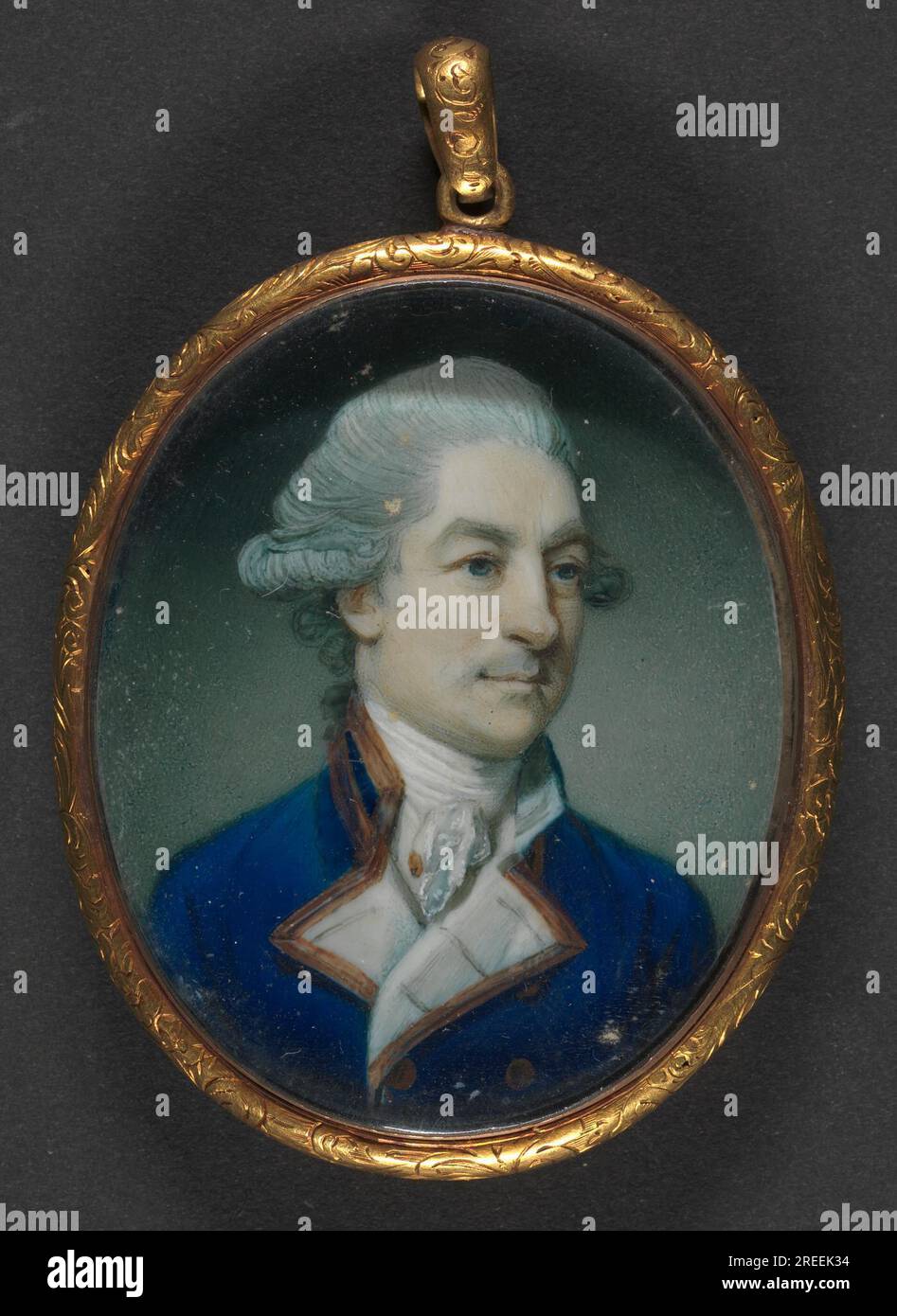 Portrait of a Gentleman by Richard Crosse Stock Photo - Alamy
