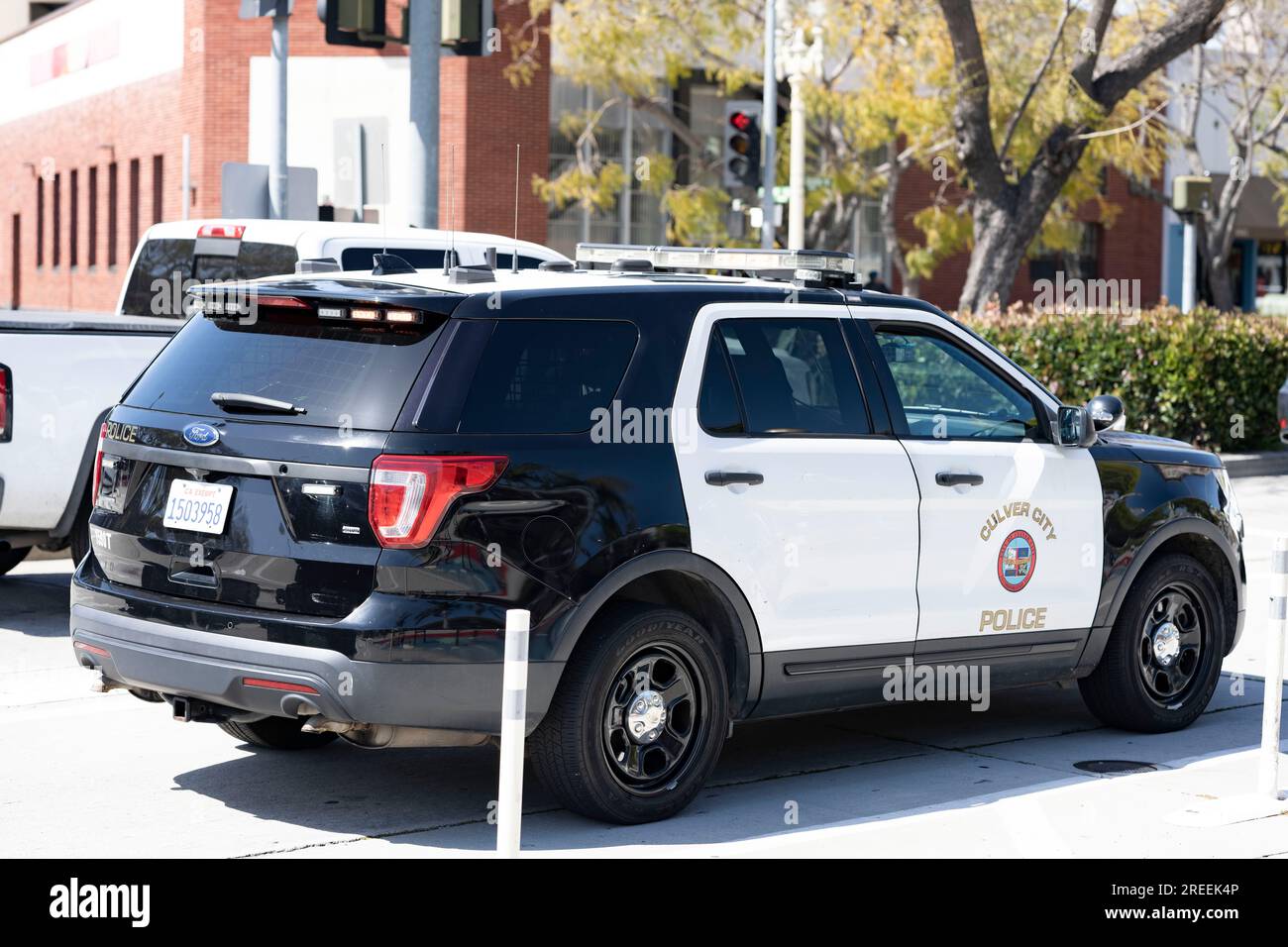 Culver City, California, USA. 19th Apr, 2023. A Culver City Police ...