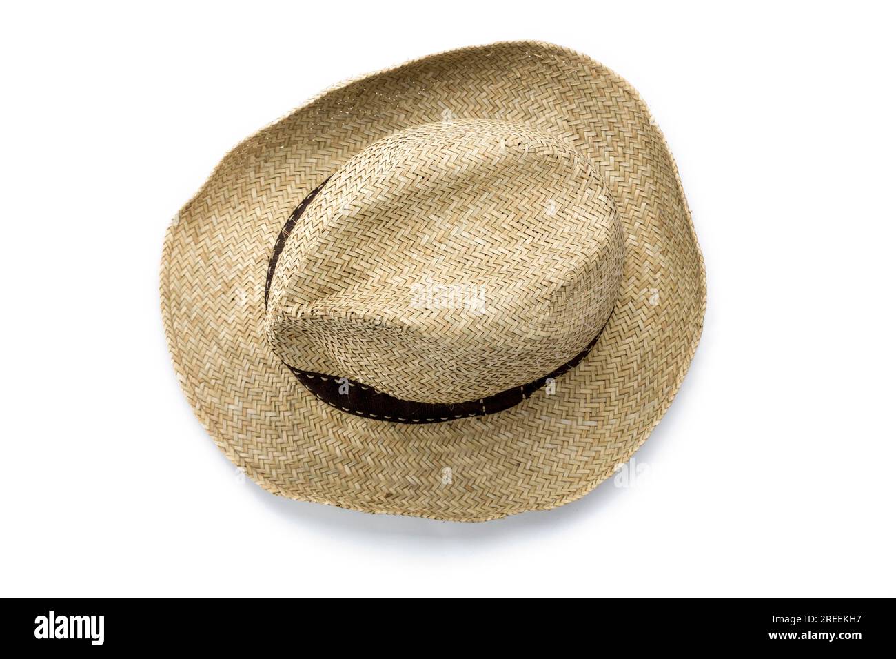 Straw hat from above hi-res stock photography and images - Alamy
