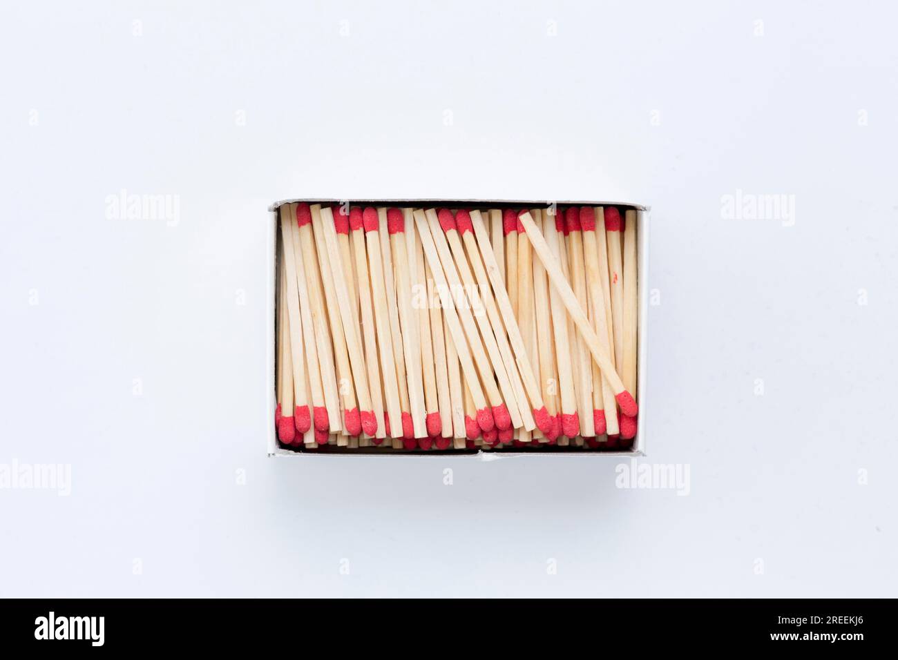 Box of matches, isolated on white Stock Photo - Alamy
