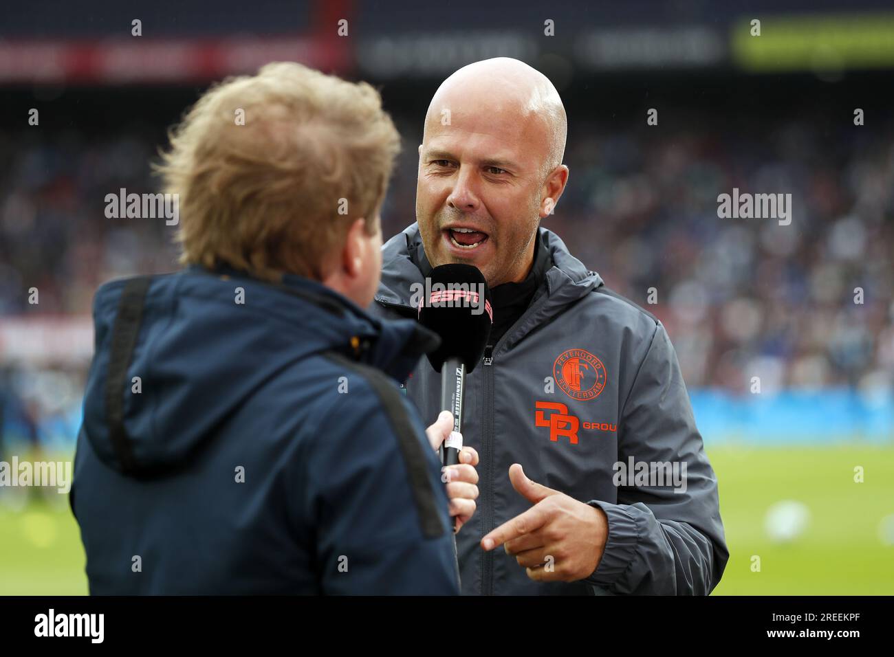 ROTTERDAM - Feyenoord coach Arne Slot during the friendly match between ...