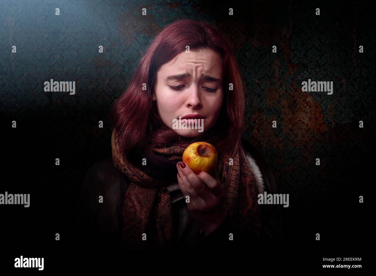 Very hungry woman hi-res stock photography and images - Alamy