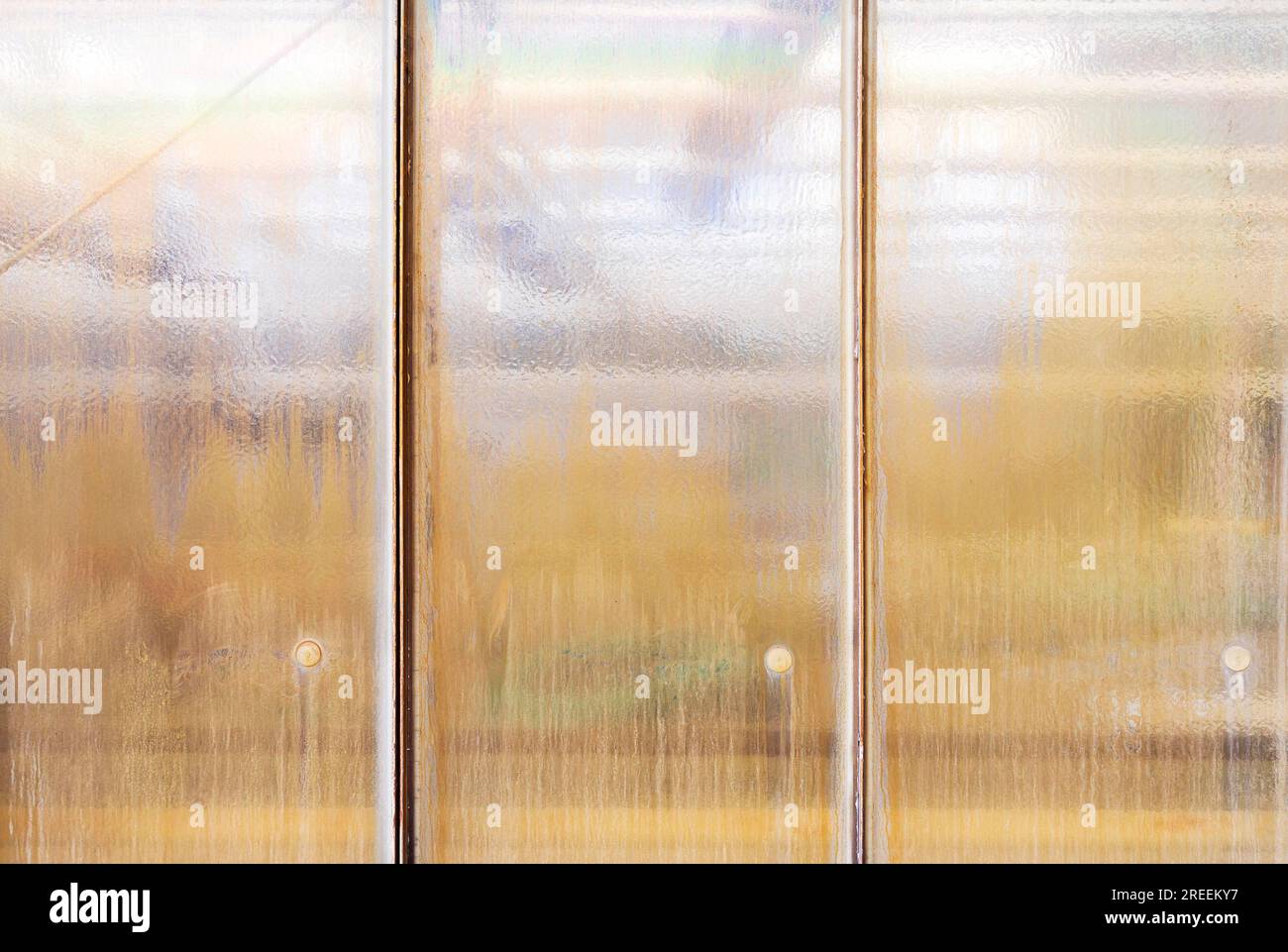 Old grungy structural glass window for backgrounds Stock Photo - Alamy