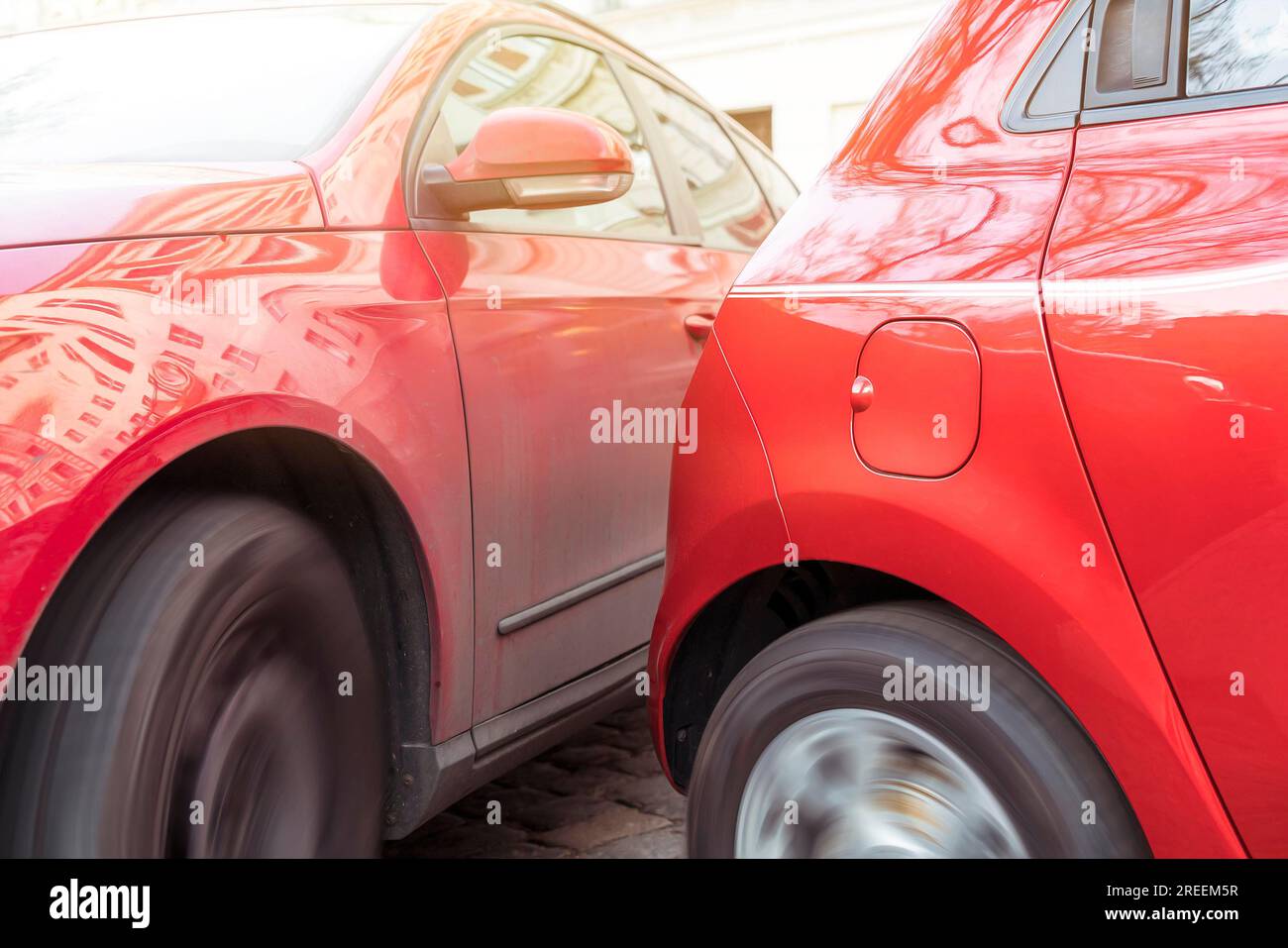 Two vehicle hi-res stock photography and images - Alamy