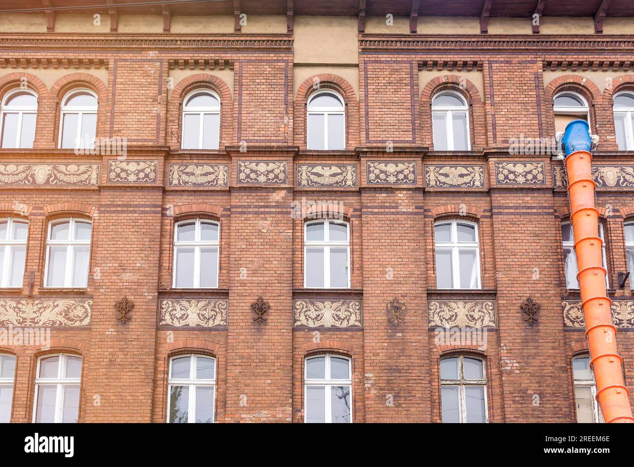 Brick Rubble Architectural Facades