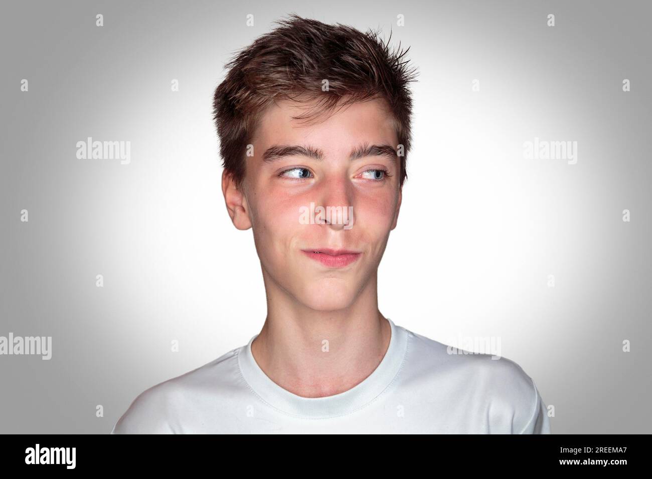 Plain background man hi-res stock photography and images - Alamy