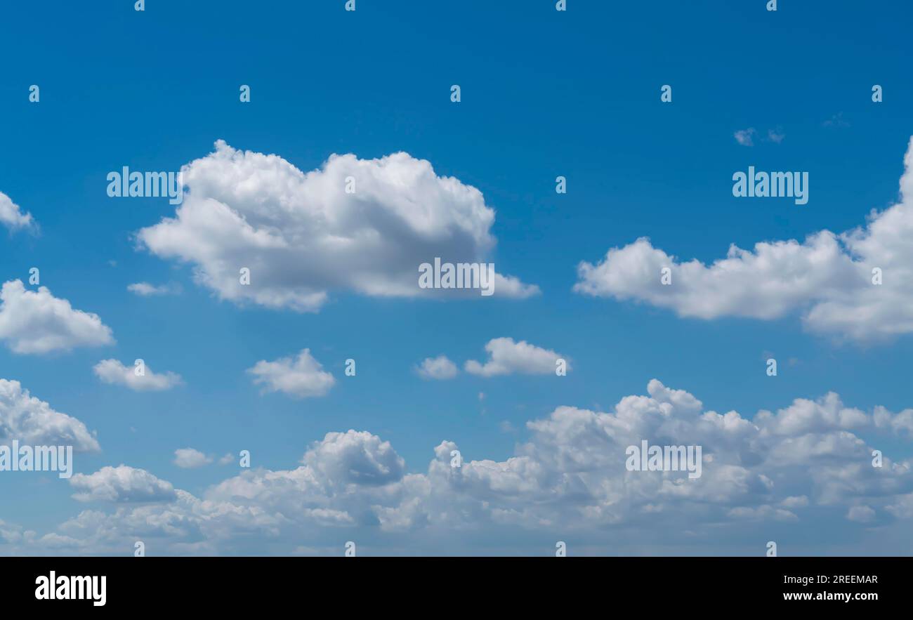 Cloudscape with blue sky for backgrounds Stock Photo - Alamy