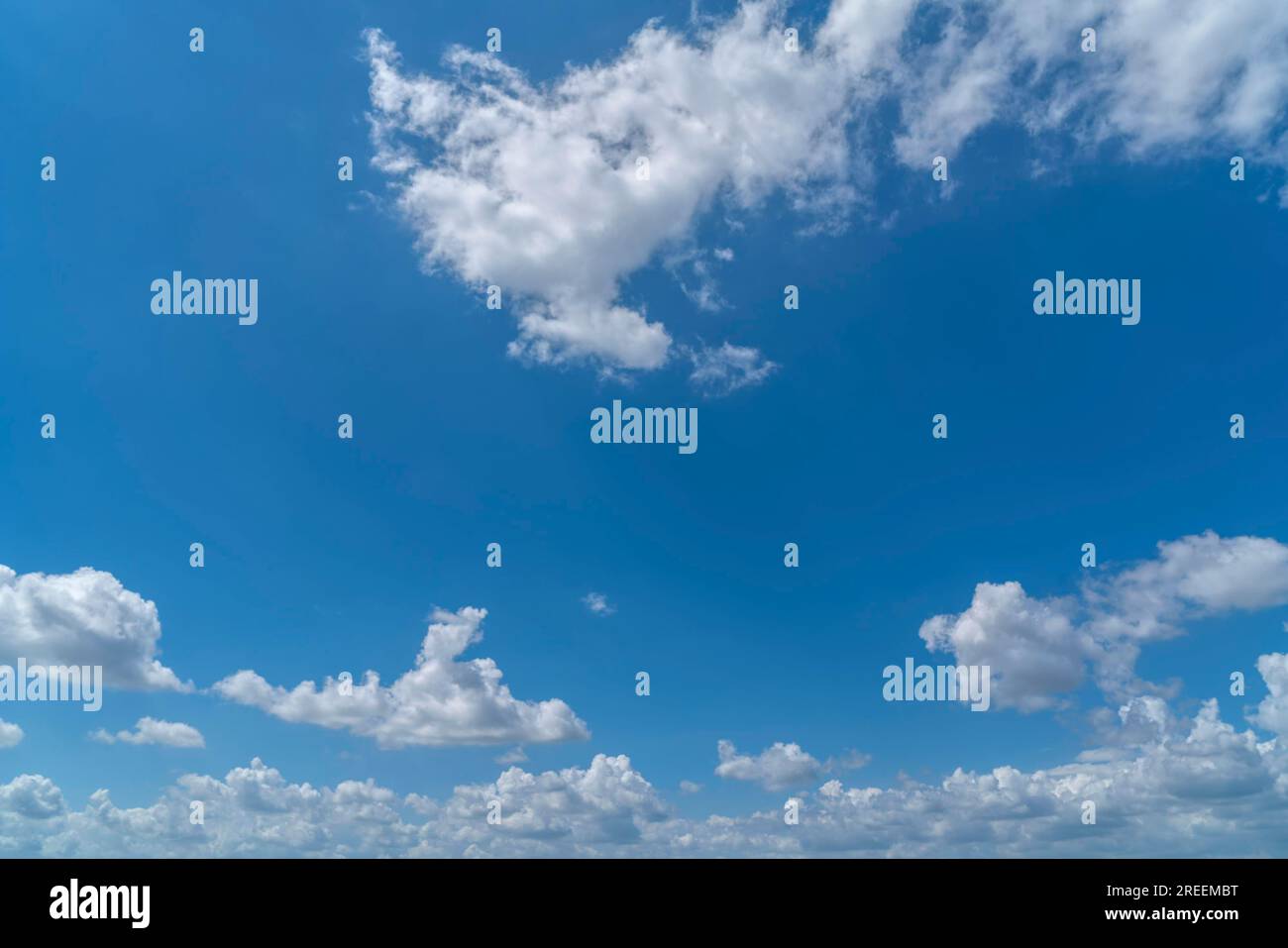 Cloudscape with blue sky for backgrounds Stock Photo - Alamy