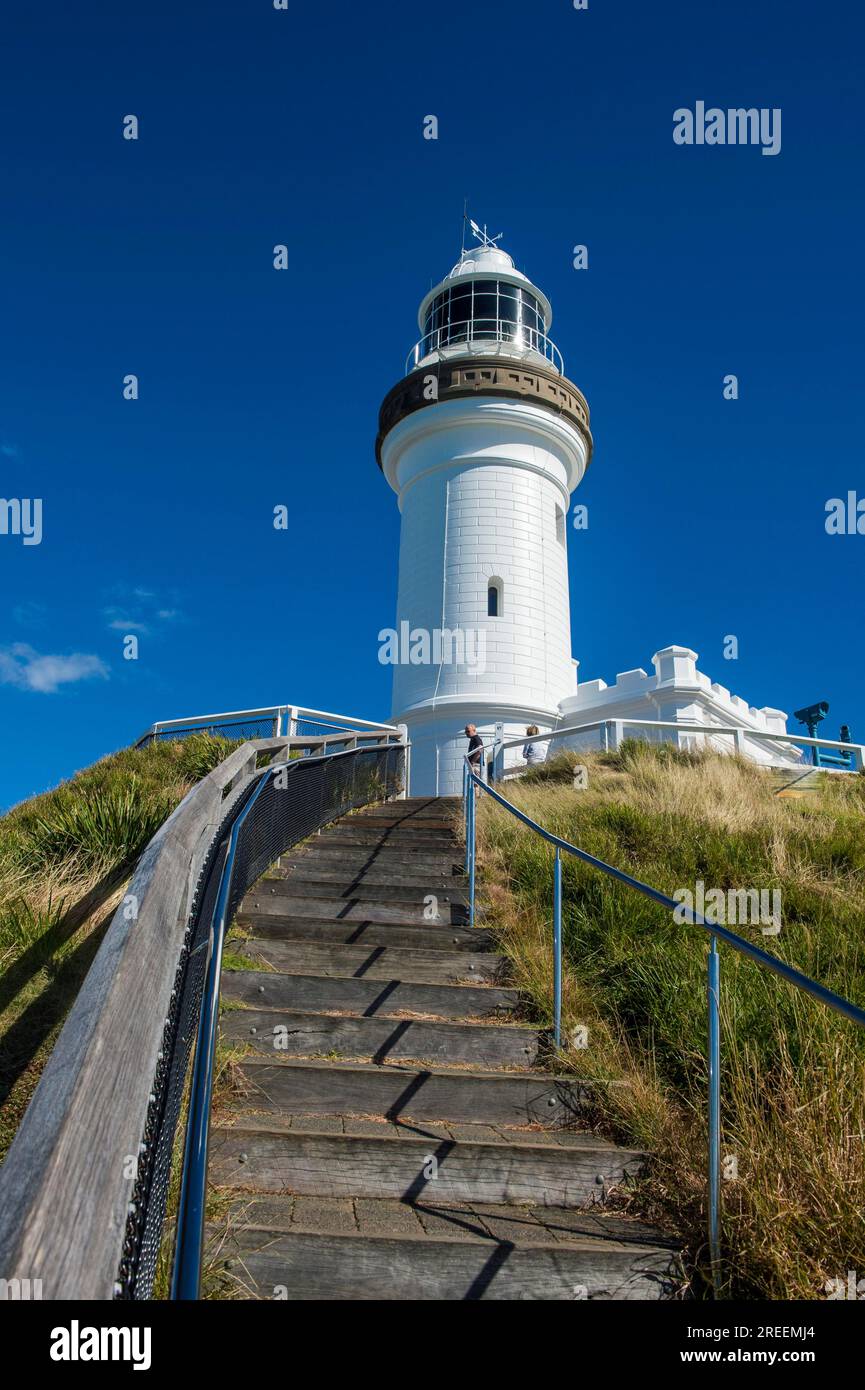 Cape Byron lighthouse, Byron Bay, Queensland, Australia Stock Photo - Alamy