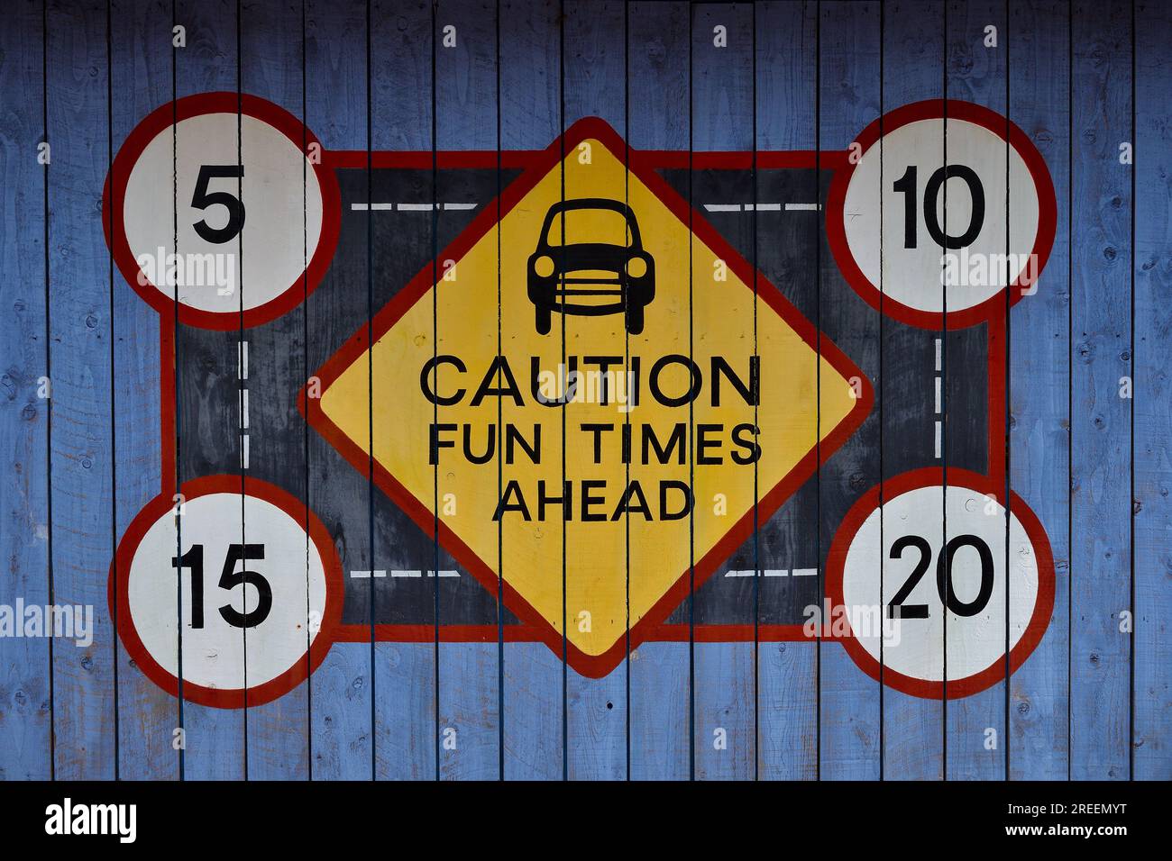 Crealy Theme Park & Resort Stock Photo - Alamy