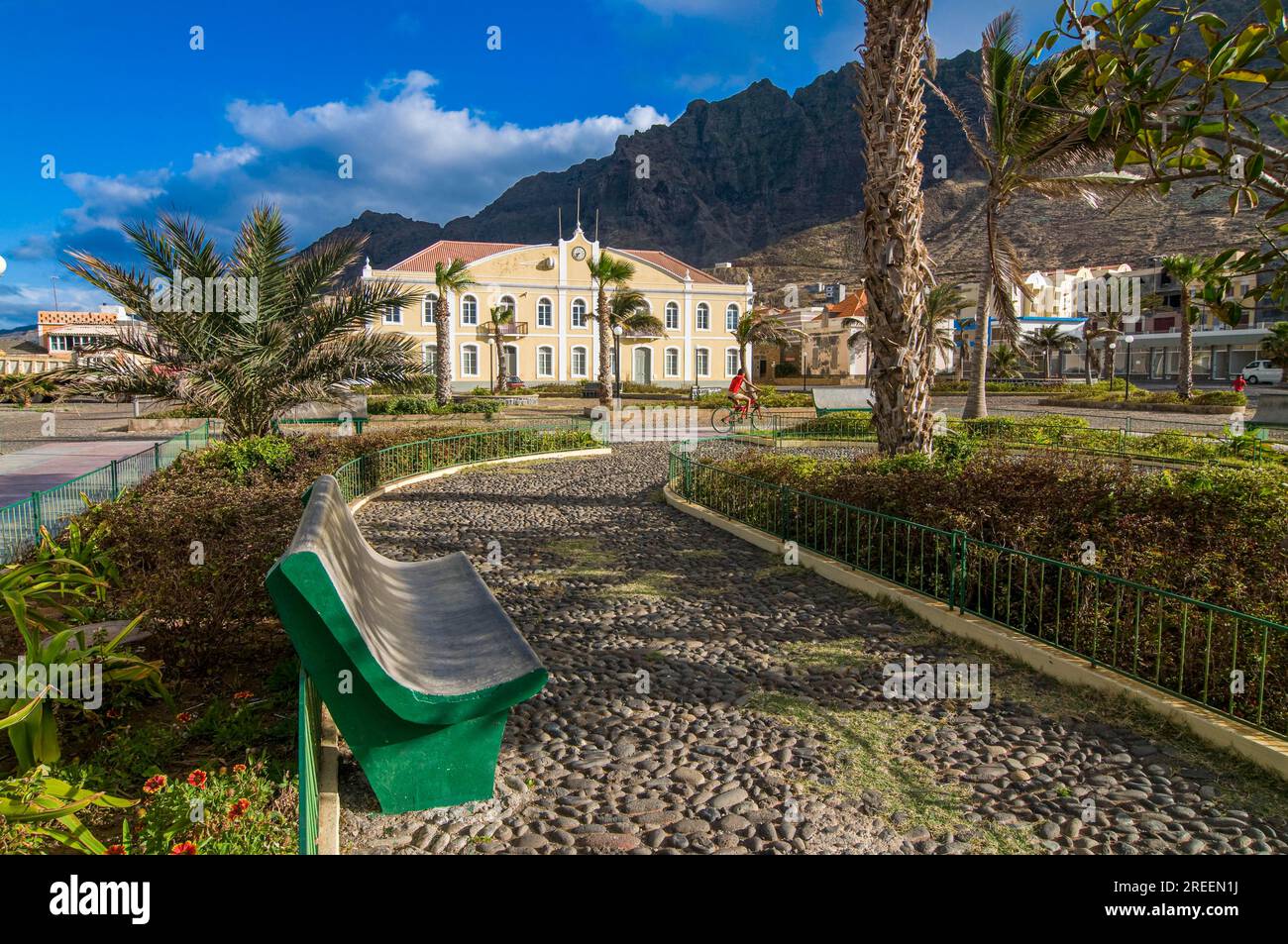 Noble mansion. San Antao. Cabo Verde. Africa Stock Photo - Alamy