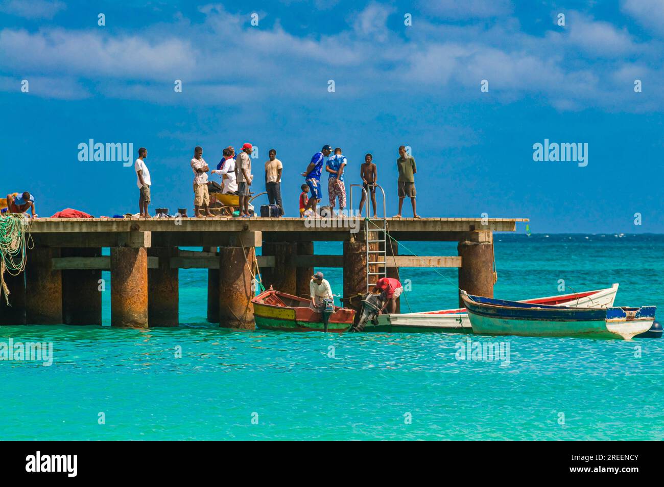 Pier santa maria sal hi-res stock photography and images - Alamy