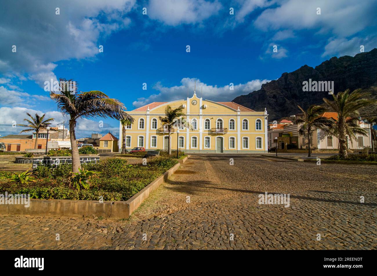 Noble mansion. San Antao. Cabo Verde. Africa Stock Photo - Alamy