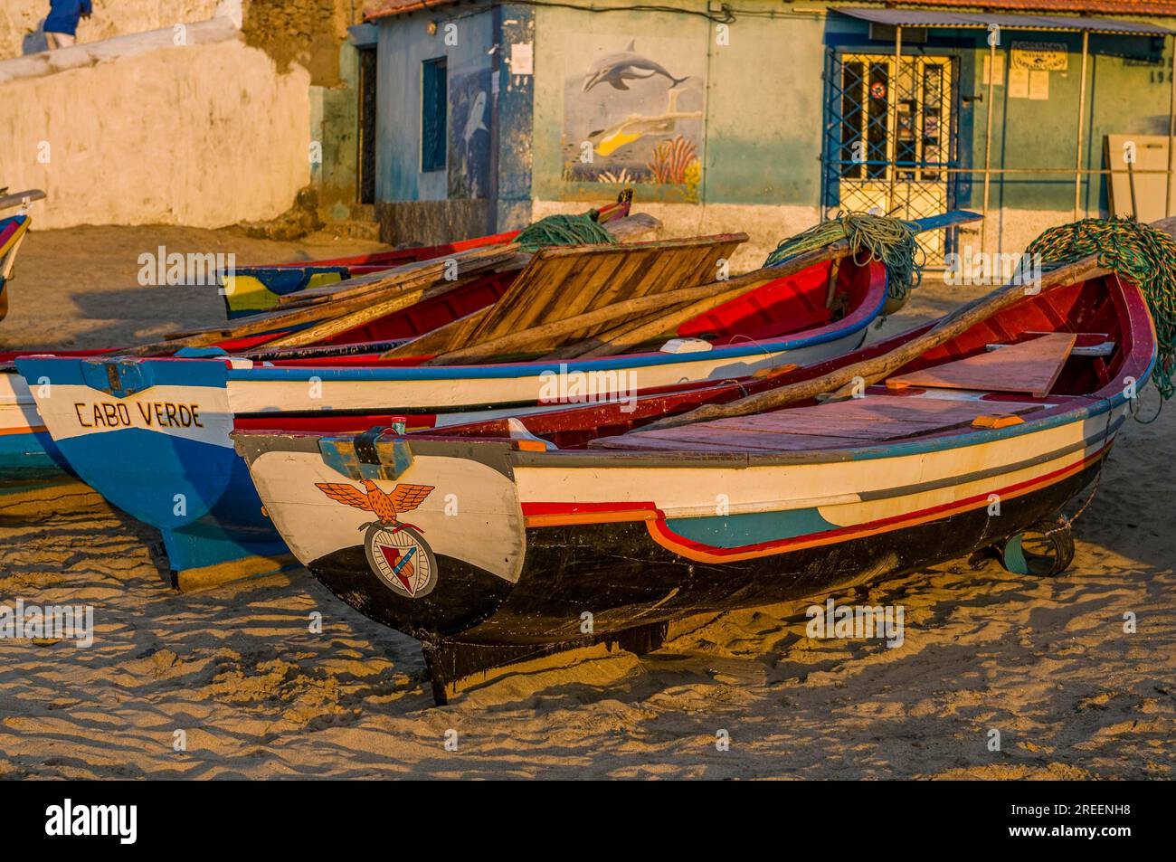 Fisher boat cape verde hi-res stock photography and images - Alamy