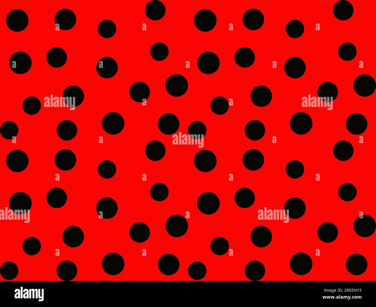 Seamless wallpaper ladybug. Vector continuous Stock Vector Image & Art ...