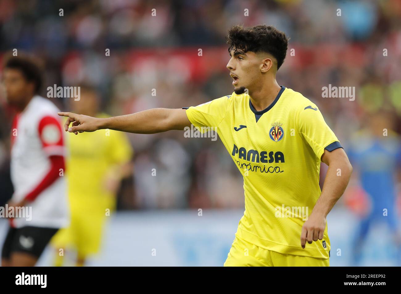 ROTTERDAM - Victor Moreno of Villarreal CF during the friendly match between Feyenoord and ...