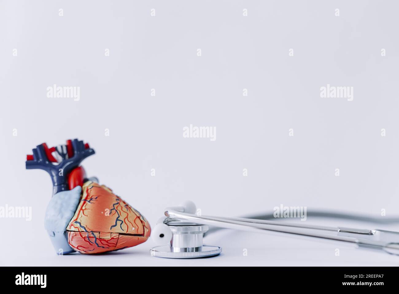 Stethoscope realistic heart. Resolution and high quality beautiful ...