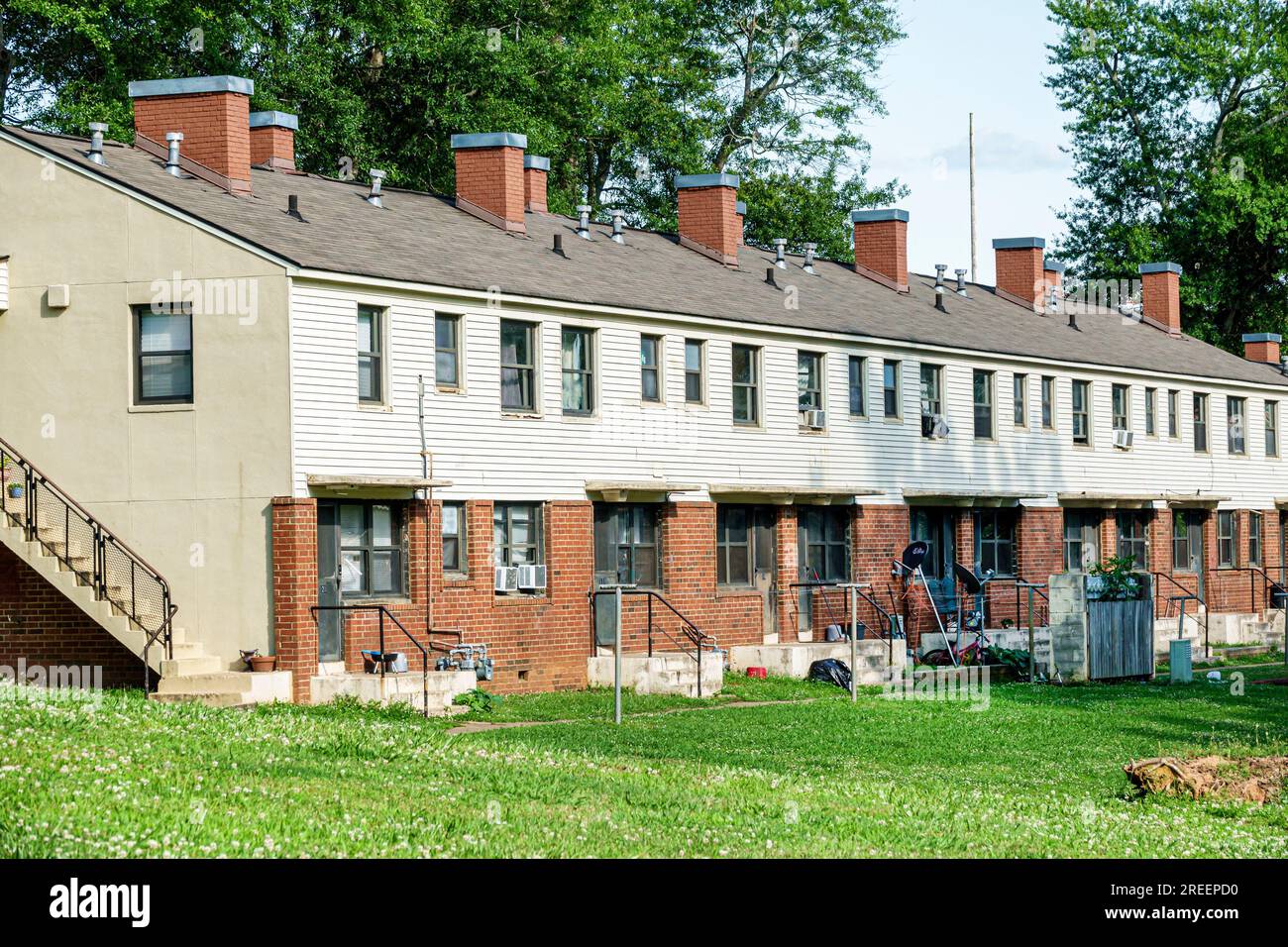 Athens Georgia,low income public housing Stock Photo - Alamy