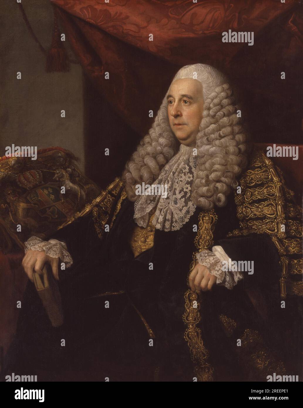 Charles Pratt, 1st Earl Camden between 1767 and 1769 by Nathaniel Dance ...