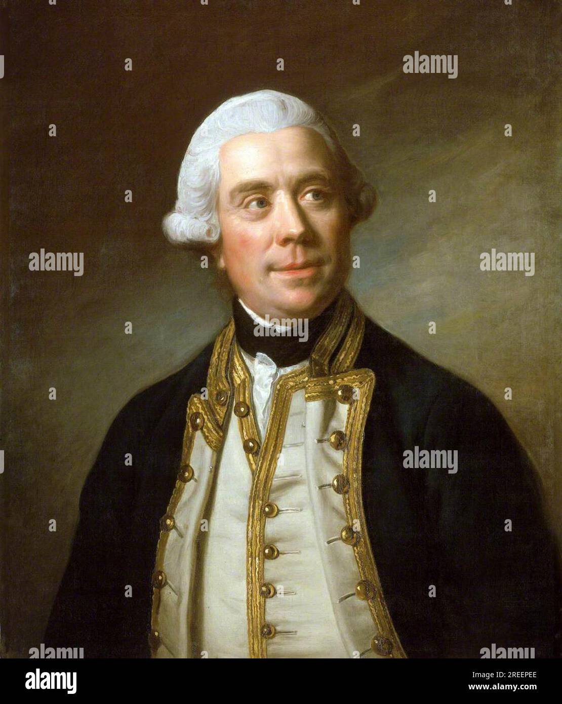 Captain Samuel Barrington, 1729-1800 circa 1770 by Nathaniel Dance ...