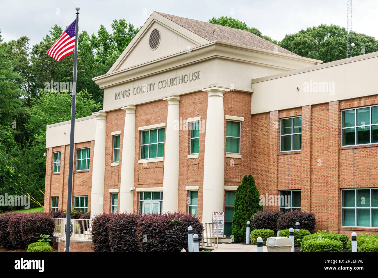 United states courthouse entrance outside exterior hi-res stock ...