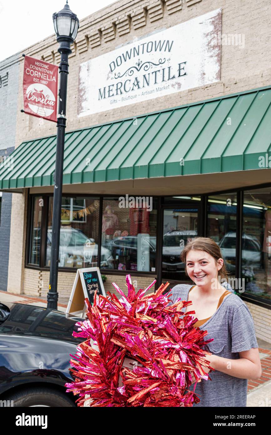 Cornelia Georgia,small town city,renovated buildings historic downtown ...