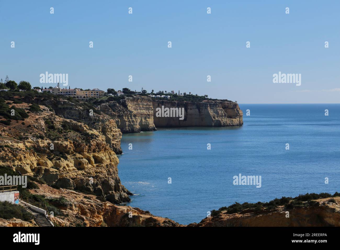 The Algar Seco caves, cliffs and the work of erosion in Carvoeiro ...