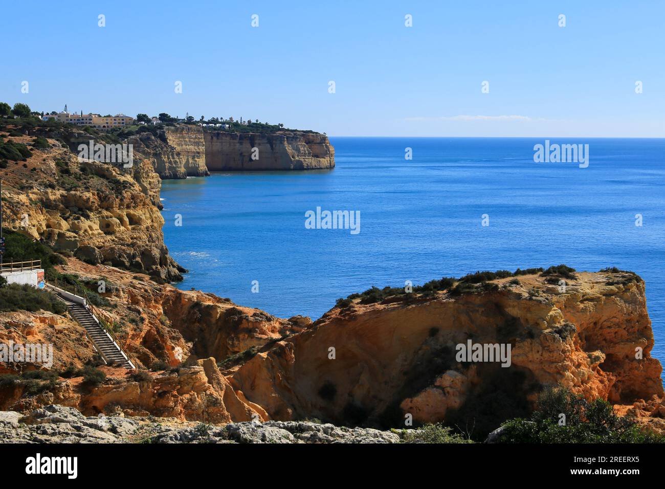 The Algar Seco caves, cliffs and the work of erosion in Carvoeiro ...