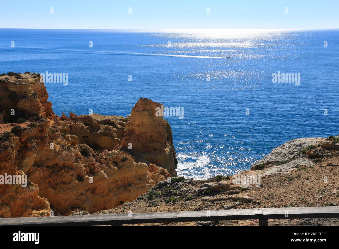 The Algar Seco caves, cliffs and the work of erosion in Carvoeiro ...