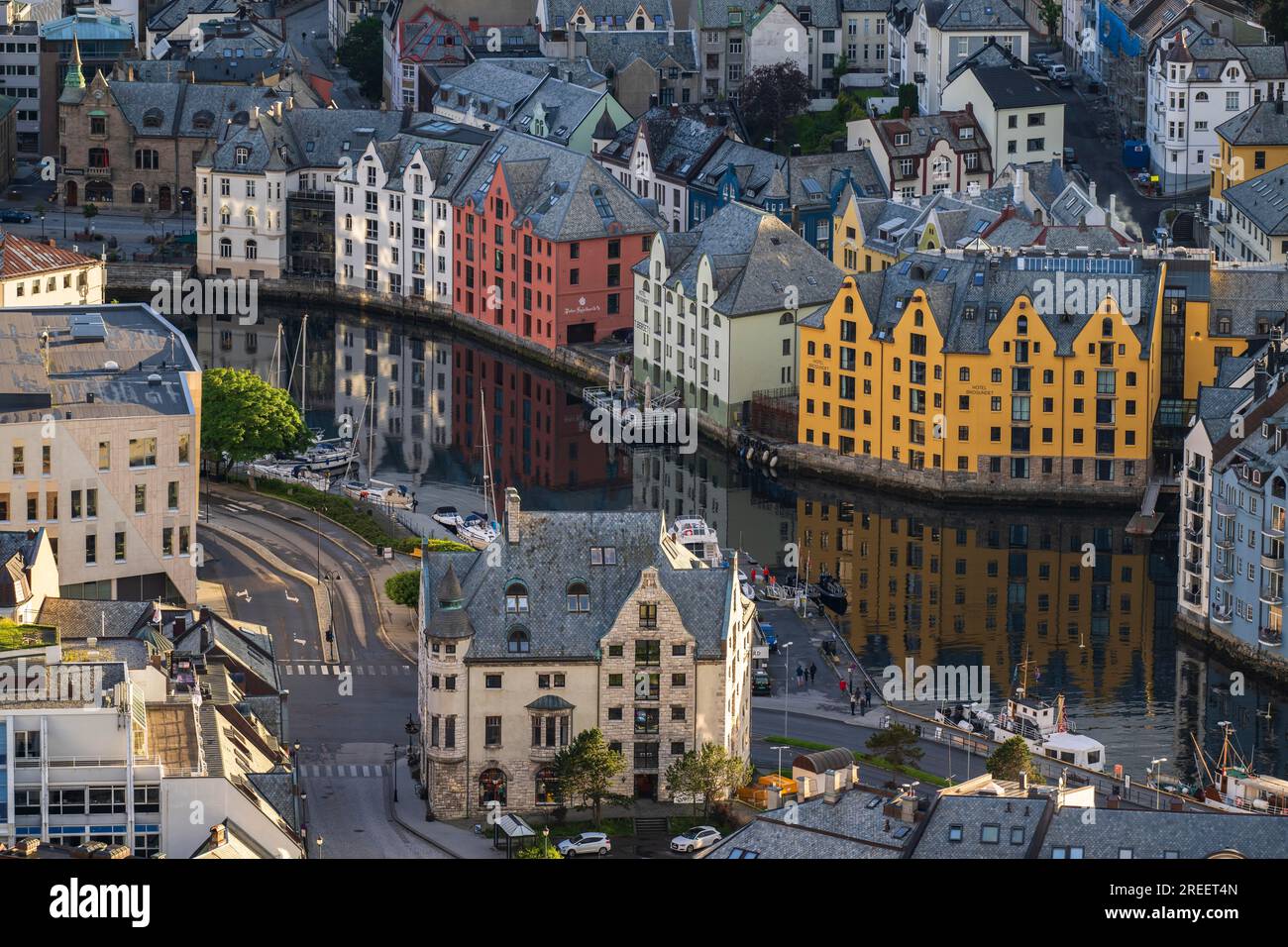 Alesund art nouveau building hi-res stock photography and images - Alamy