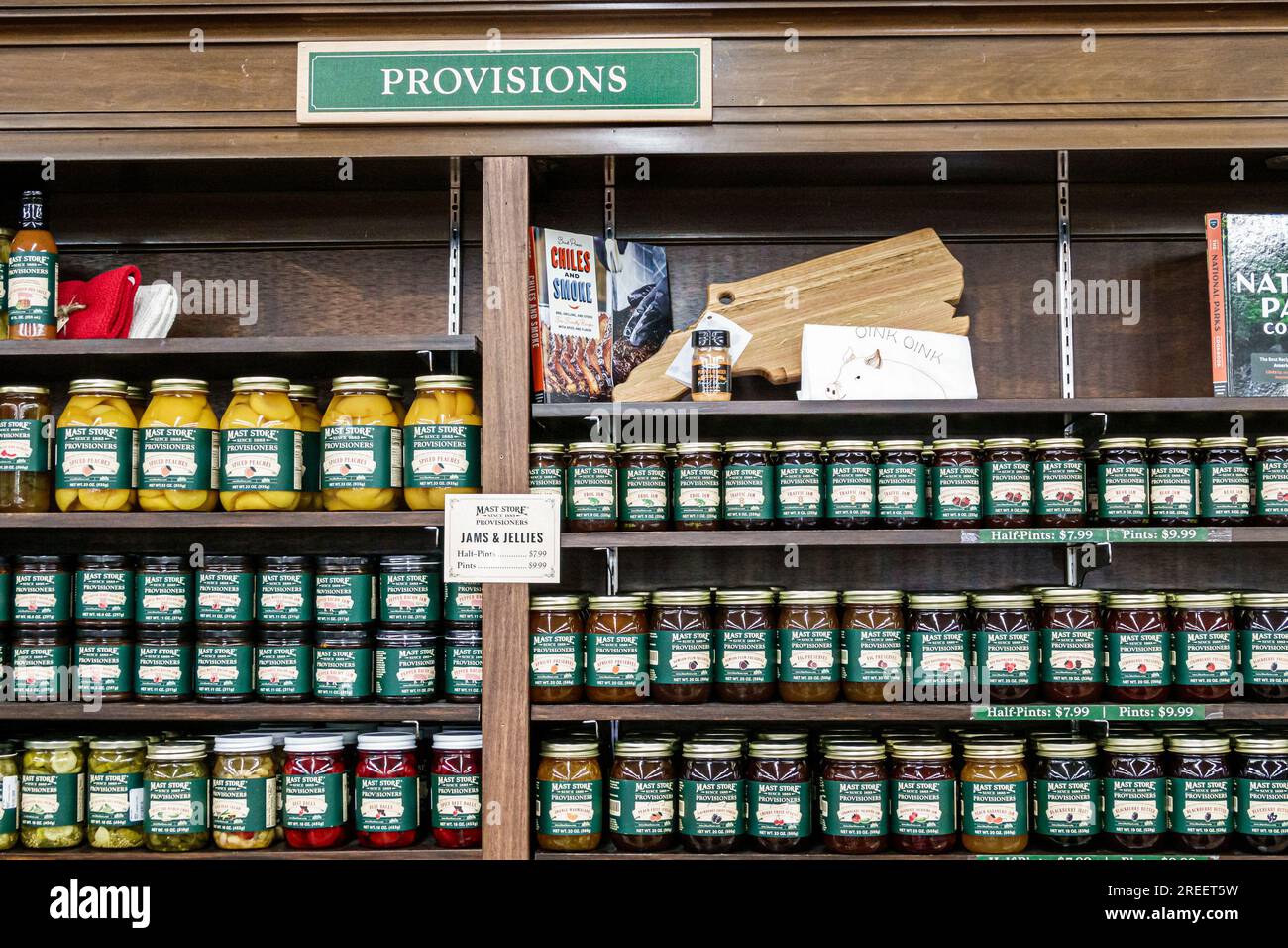 Jams jellies mason jars hi-res stock photography and images - Alamy