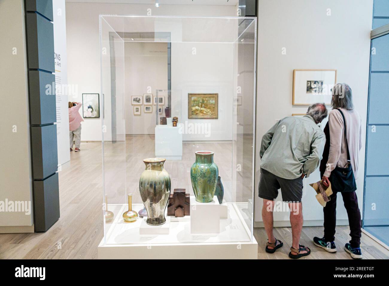 Asheville North Carolina,Asheville Art Museum,inside interior indoors ...