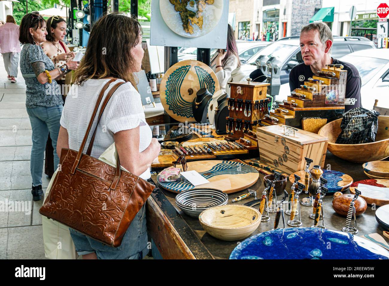 Makers market at grove arcade hi-res stock photography and images - Alamy