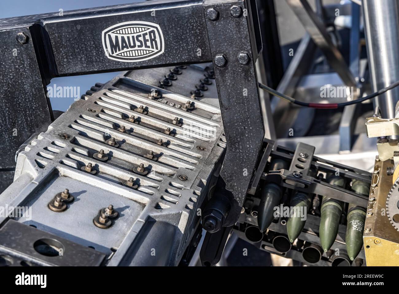 Weapon system of the arms company Mauser, on-board weapon of a ...