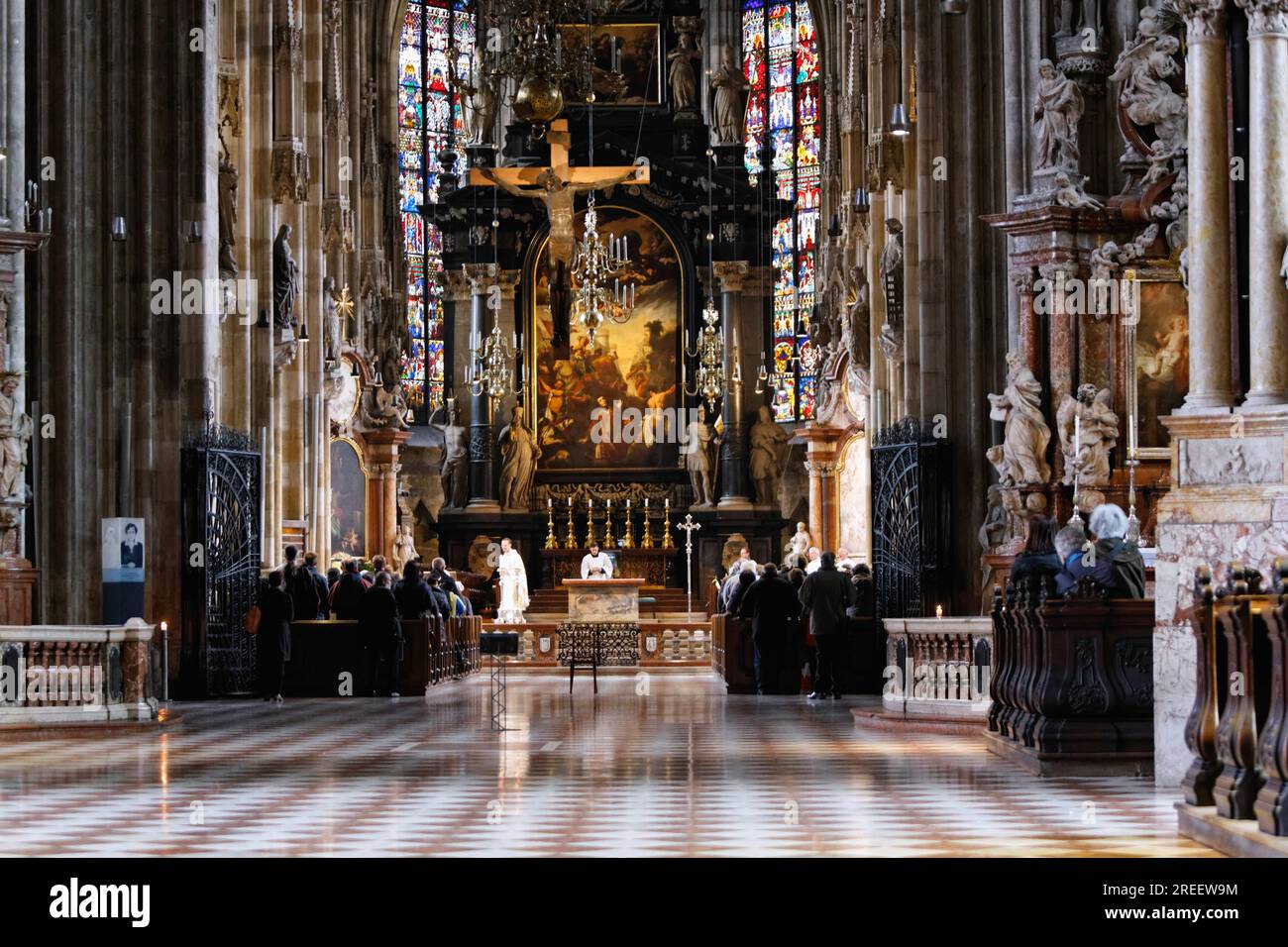 St. Stephen's Cathedral, Cathedral Church of St. Stephen in Vienna ...