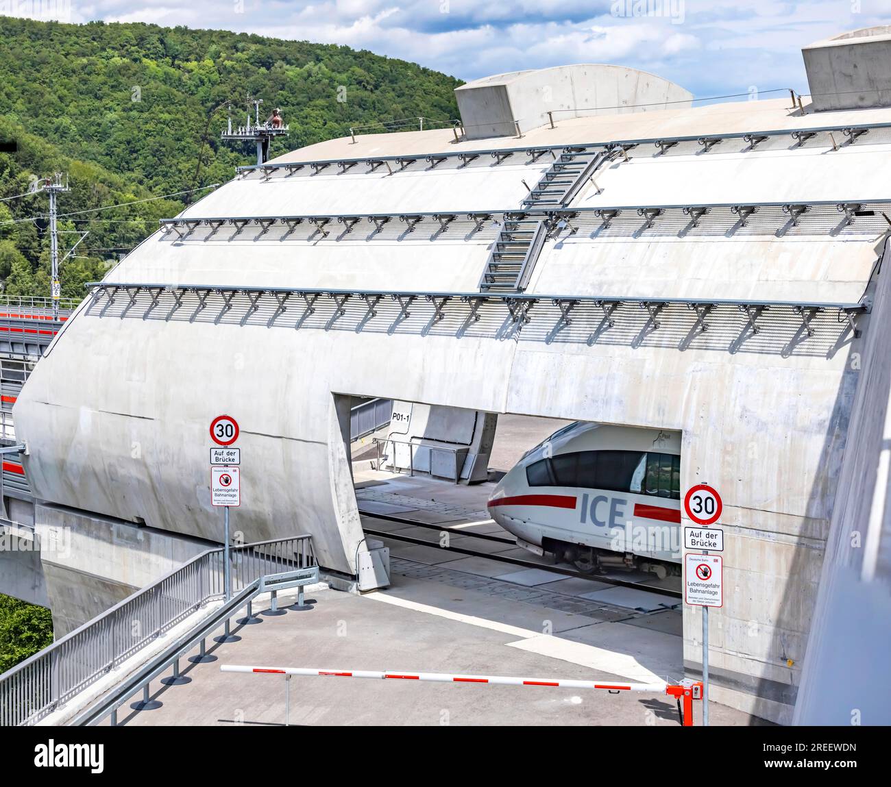 Filstal bridge on the high-speed Wendlingen (Stuttgart), Ulm line ...