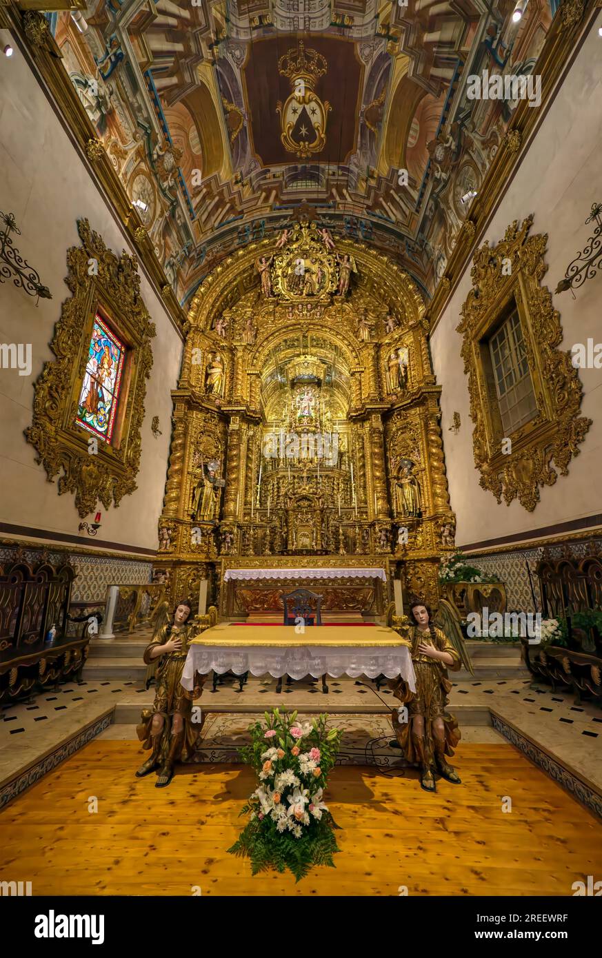 Church of the Third Order of Our Lady of Mount Carmel, Main Altar, Faro ...