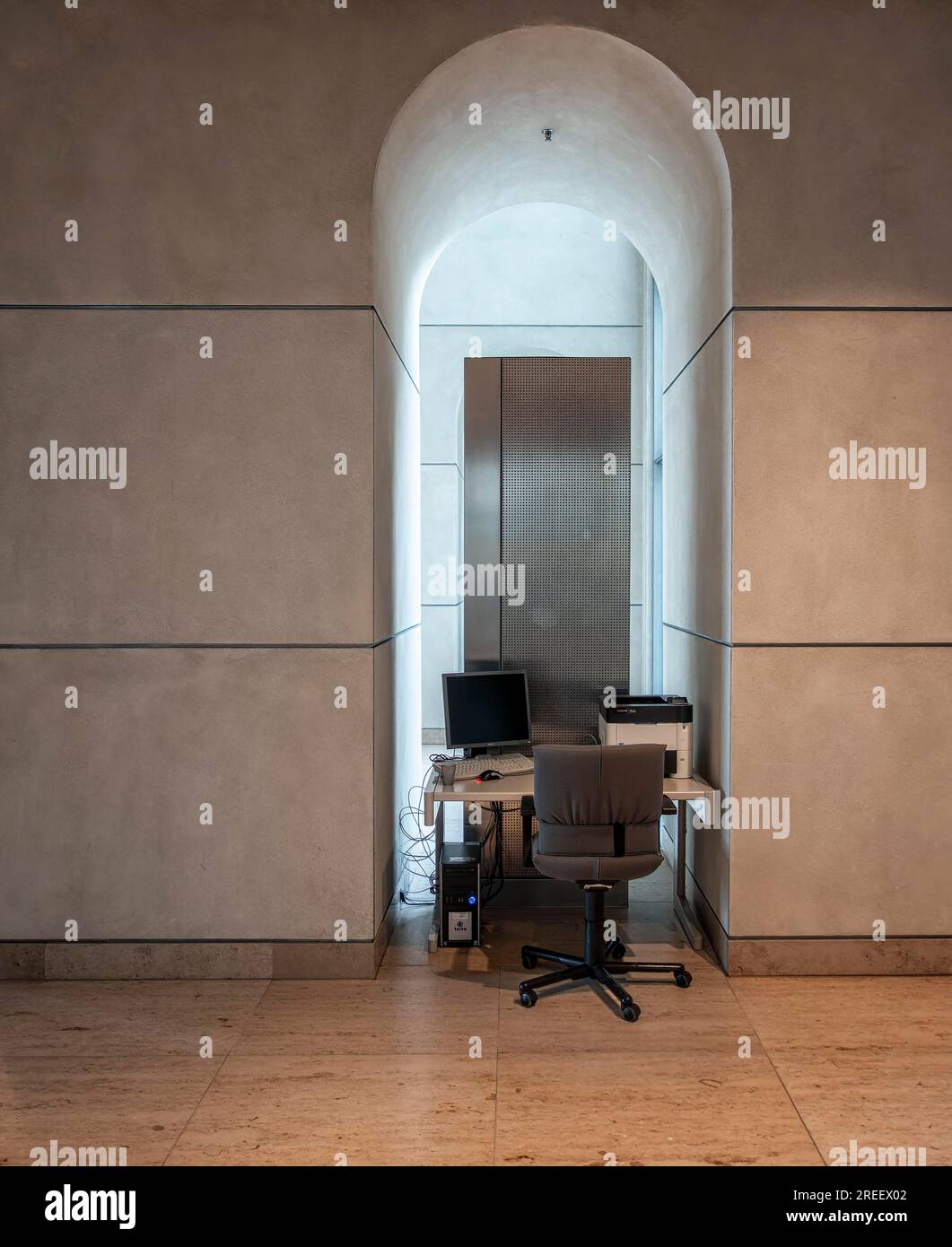 Telephone for Members of Parliament, Lobby in the German Bundestag ...