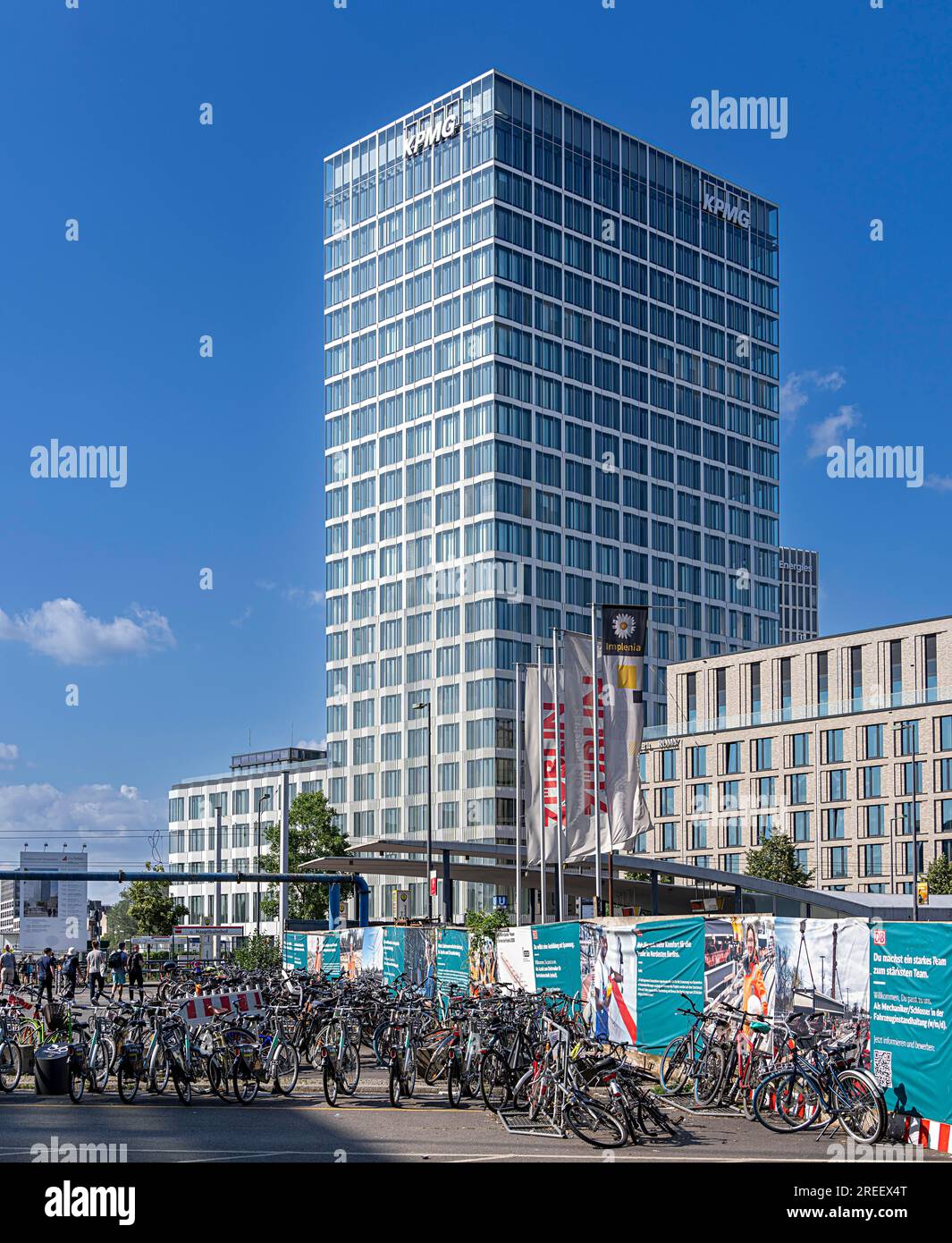 KPMG office complex at the main railway station, Berlin, Germany Stock ...