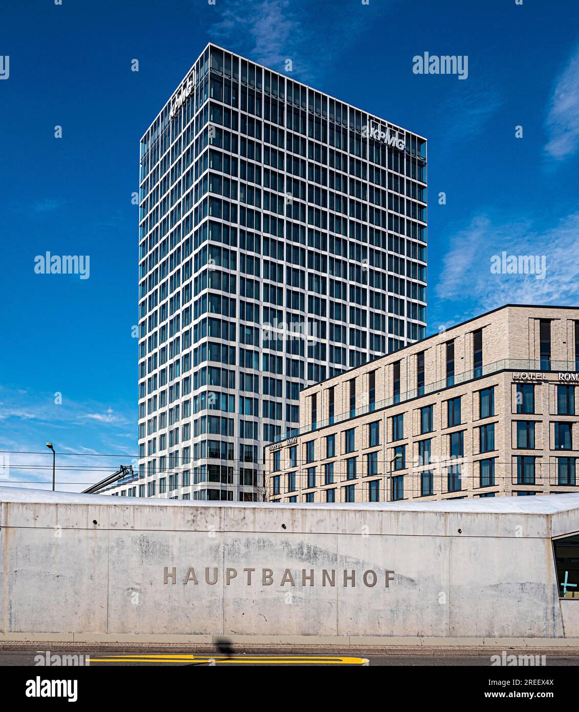 KPMG office complex at the main railway station, Berlin, Germany Stock ...